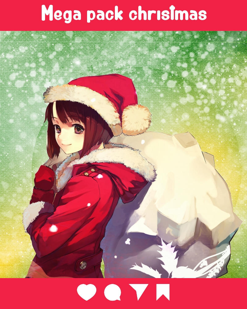 Mega pack christmas by GraphicinWonderland on DeviantArt