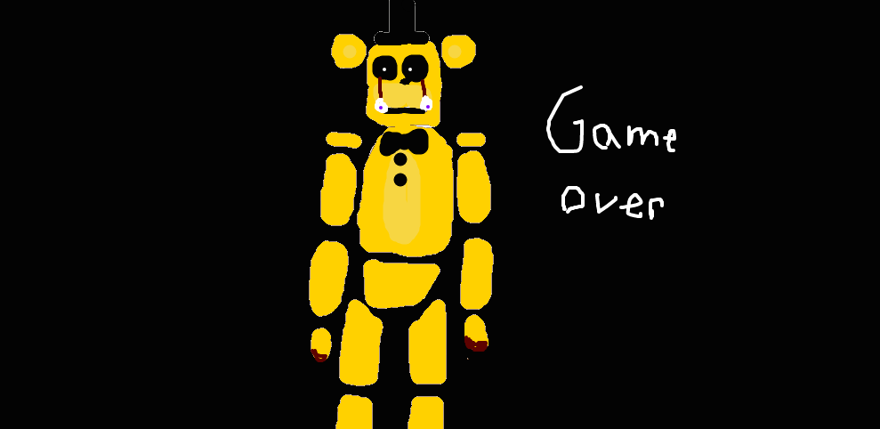 fnaf game over by aidenartpapyrusfnaf on DeviantArt