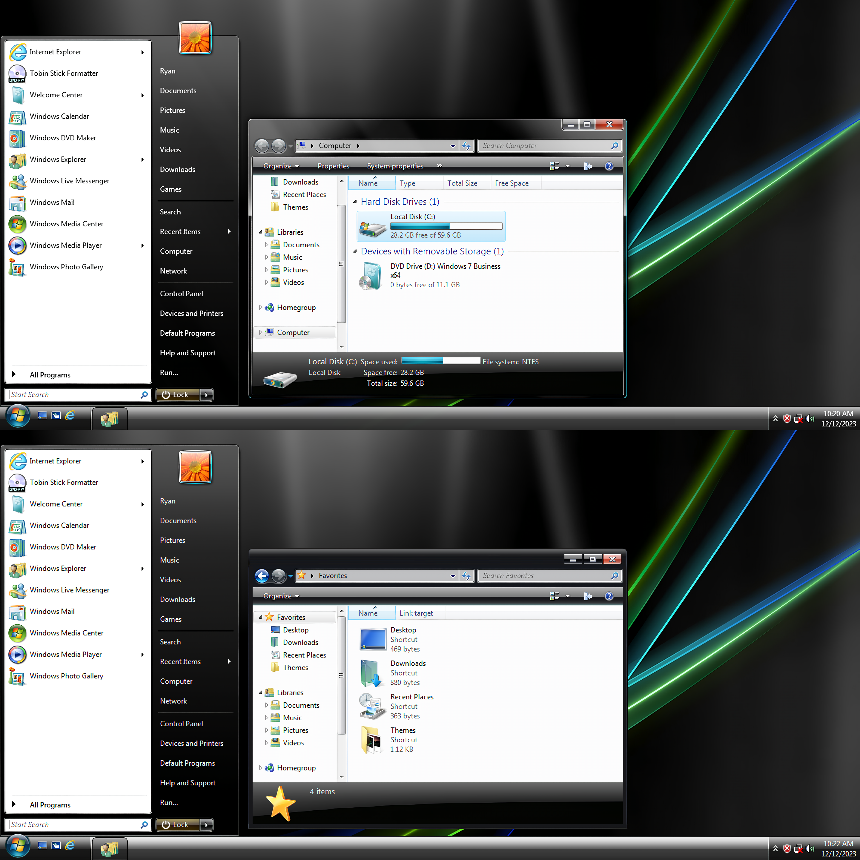 Se7en Black for Windows 7 by a11ryanc on DeviantArt