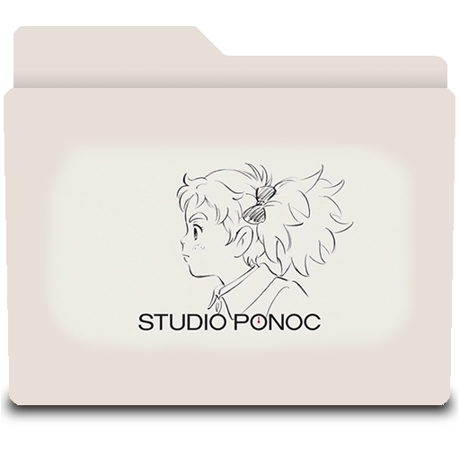 Studio Ponoc Folder Icon by grundlesquatch on DeviantArt