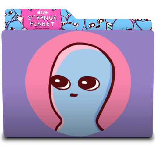 Strange Planet Folder Icon by grundlesquatch on DeviantArt