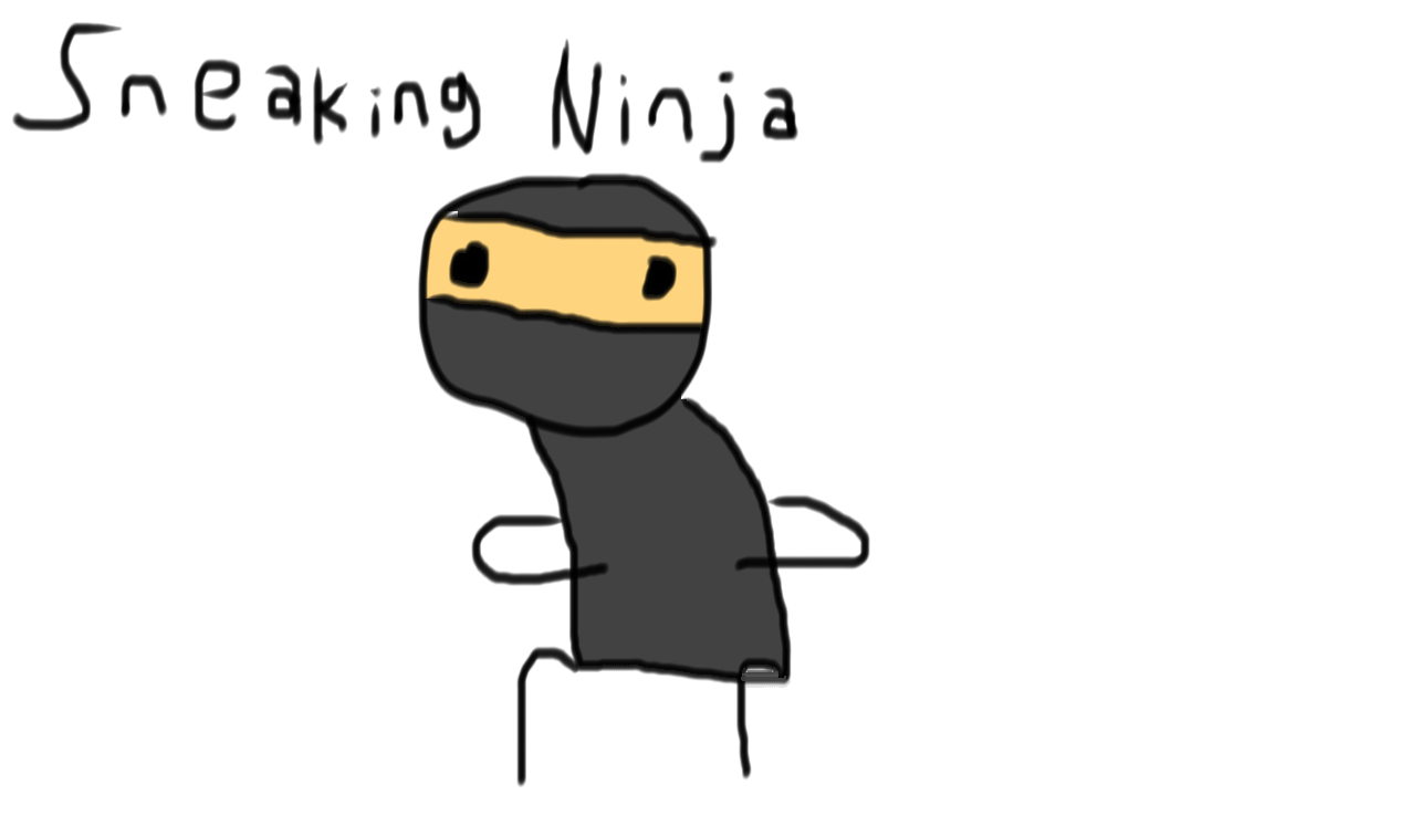 Sneaking Ninja by Fhyerfiyfek on DeviantArt