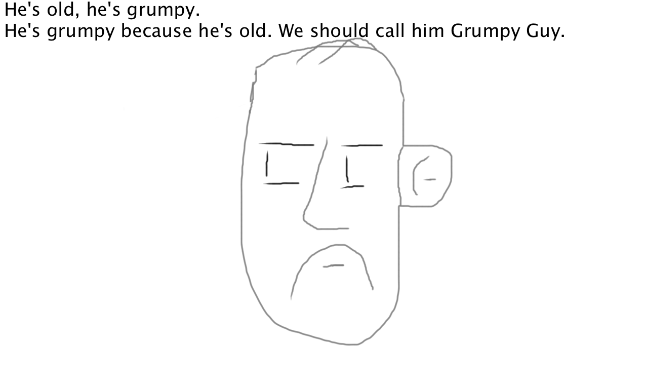 Mr. Grumpy Guy by Fhyerfiyfek on DeviantArt