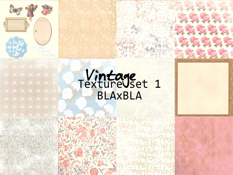 Vintage texture set 1 by BLAxBLA on DeviantArt