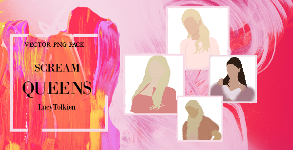 SCREAM QUEENS VECTORS PNG PACK 1 by LucyTolkien on DeviantArt