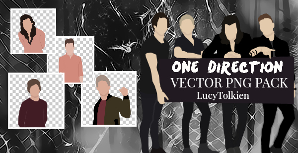 ONE DIRECTION| VECTOR PNG PACK 2 by LucyTolkien on DeviantArt