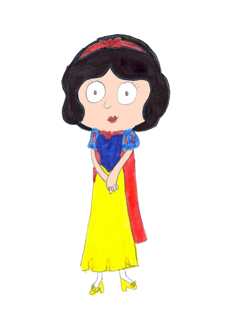 Snow white in the 7D design by burntuakrisp on DeviantArt