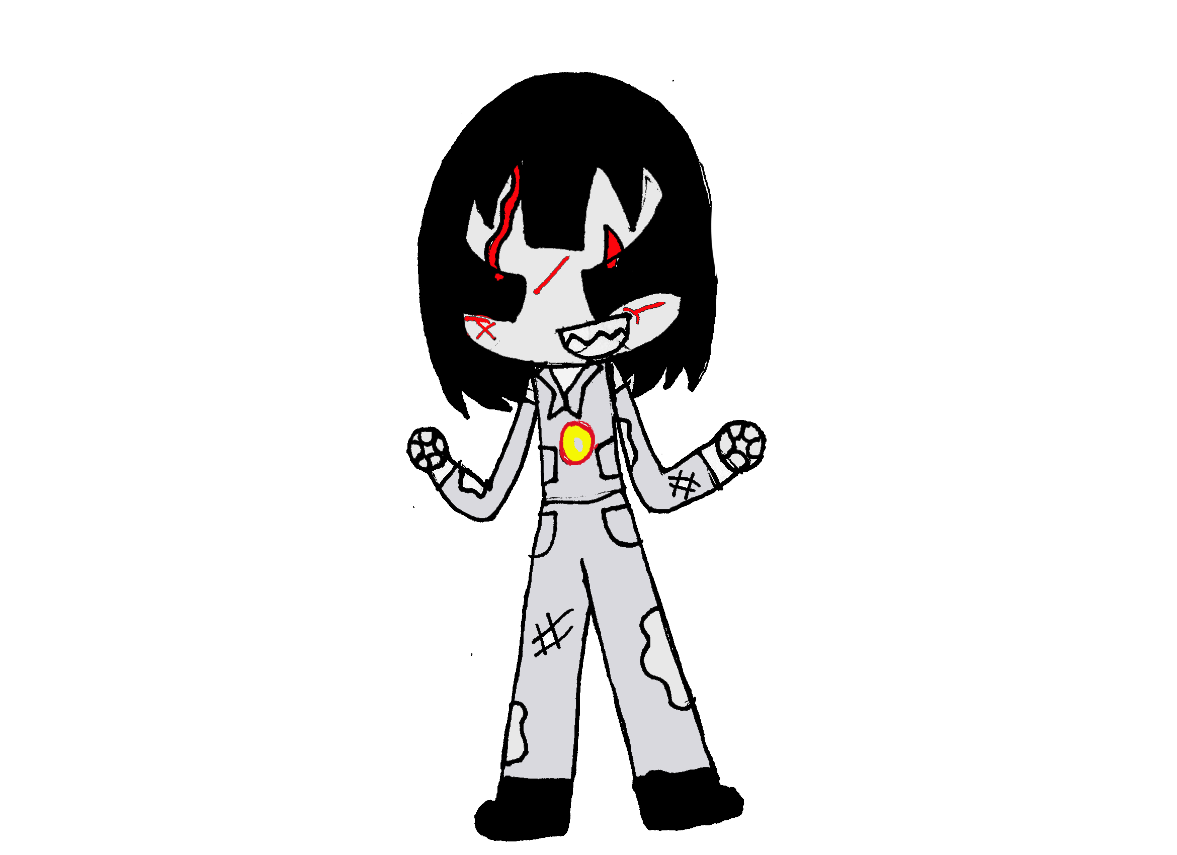 Timothy Ghost in my design by burntuakrisp on DeviantArt