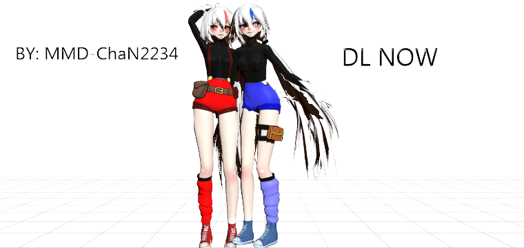 [MMD] Fem. Cuphead And Mugman DL NOW! by MMD-ChaN2234 on DeviantArt