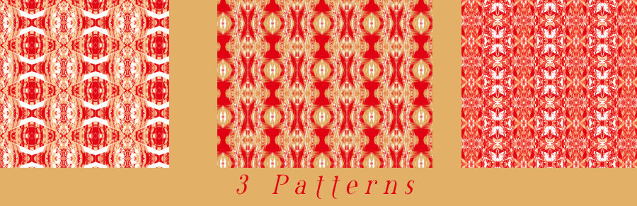 Redwall 3 Red Cream and White Patterns by desperatedeceit on DeviantArt