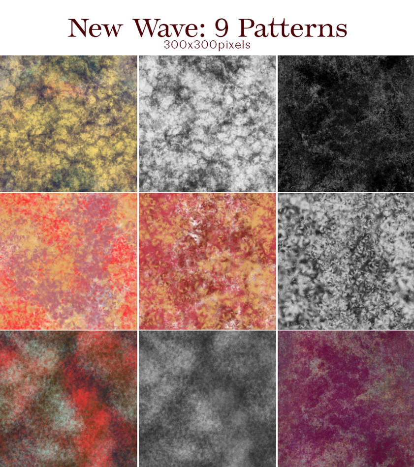NewWave Photoshop Patterns by desperatedeceit on DeviantArt