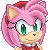 Amy Rose Pixel Avatar (Free to use) by NuffieArts on DeviantArt