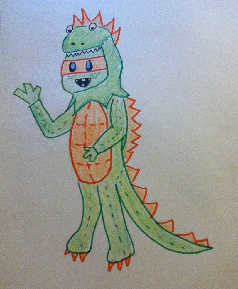 TMNT: OST: Mikey the Turtle-Saurus-Rex by Culinary-Alchemist on DeviantArt