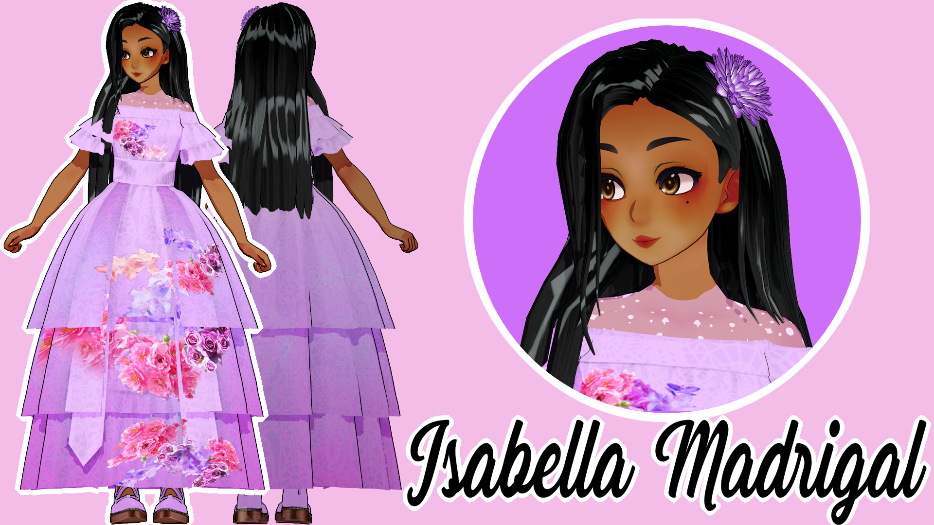 MMD - Encanto Isabela Madrigal - model Dl by Mitchelchaneloficial on ...