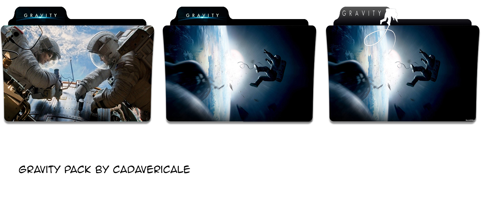 Gravity folder icons by Cadavericale on DeviantArt