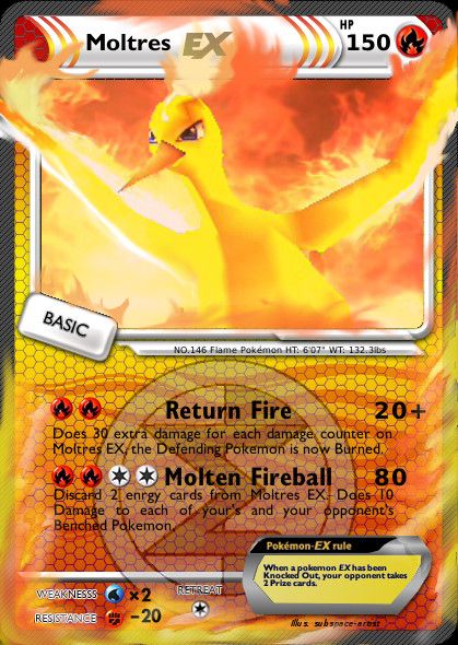 Moltres Card Ex