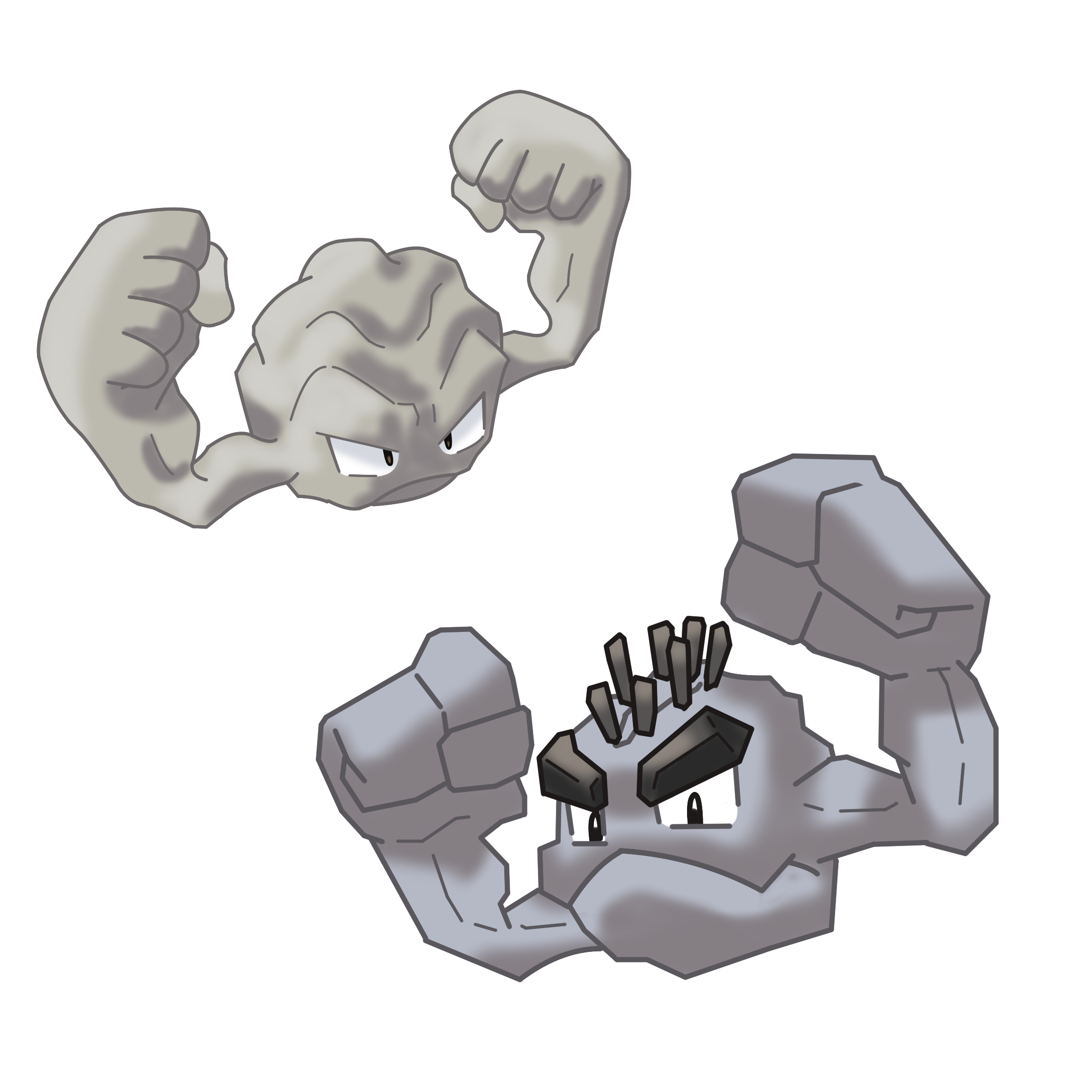 Geodude pack by DBurch01 on DeviantArt