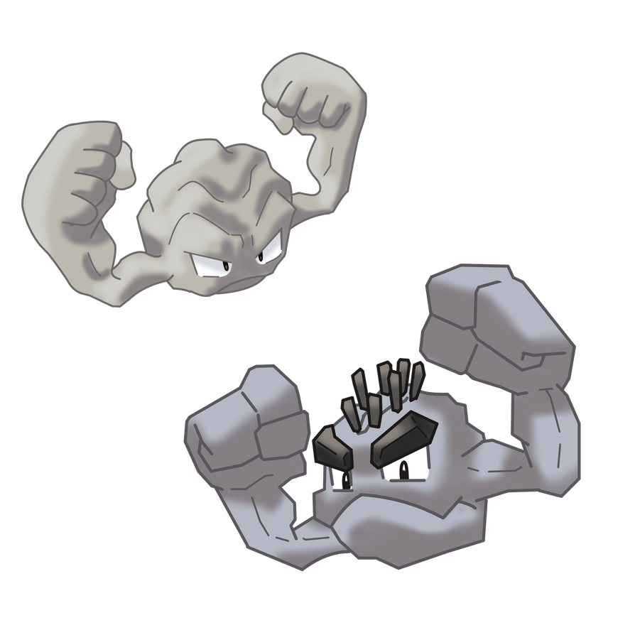 Geodude pack by DBurch01 on DeviantArt