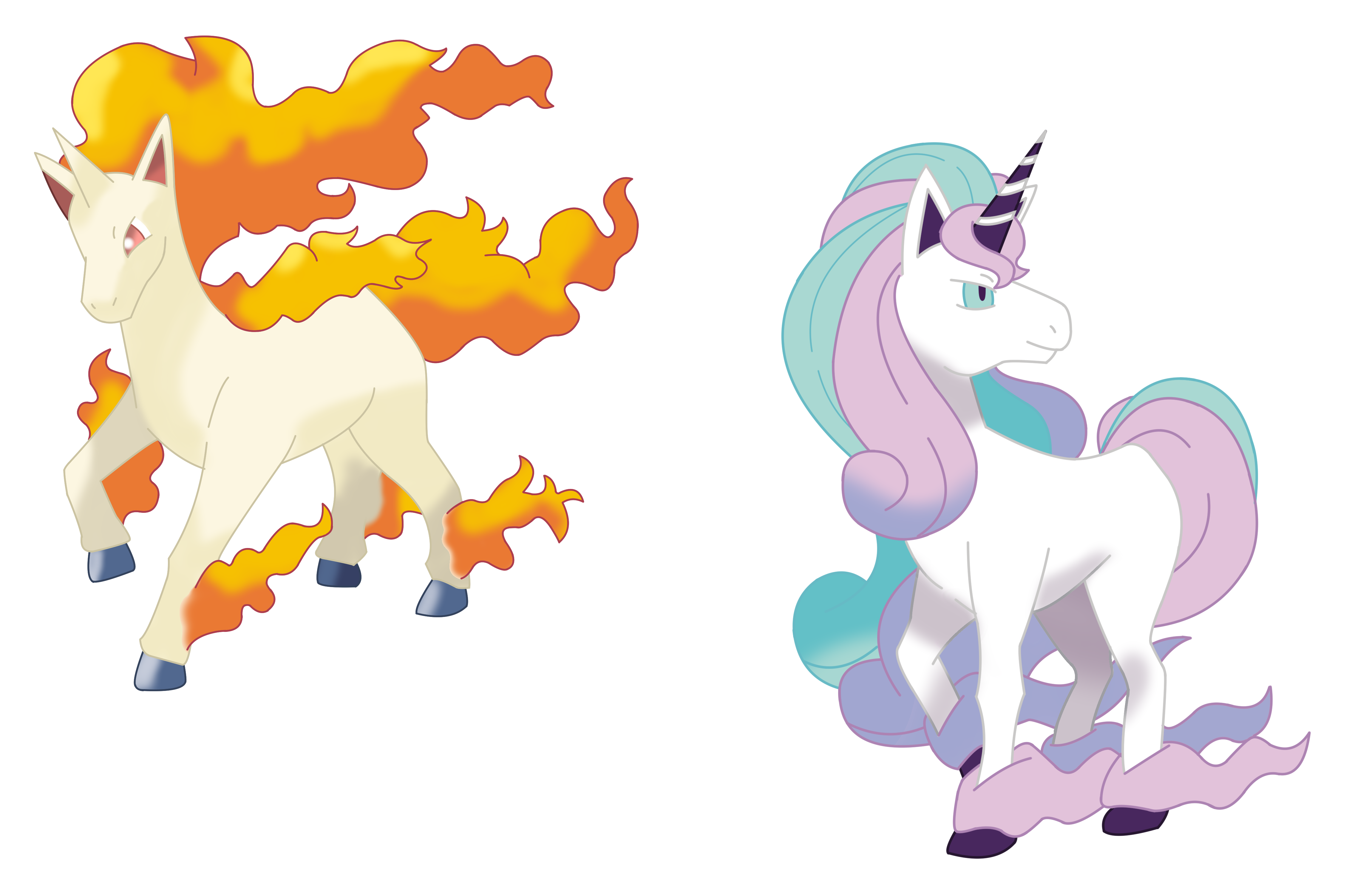 Rapidash Pack by DBurch01 on DeviantArt