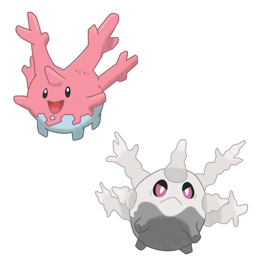 Corsola Pack by DBurch01 on DeviantArt