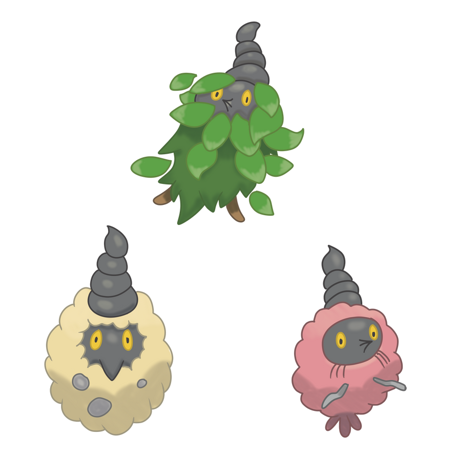 Burmy Pack by DBurch01 on DeviantArt