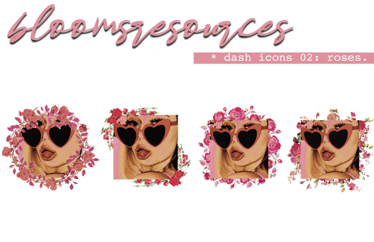 DASH ICONS 02, ROSES. by bloomscommissions on DeviantArt