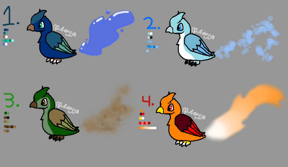 Elemental Birds