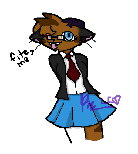 Fite me by delcattylover469 on DeviantArt