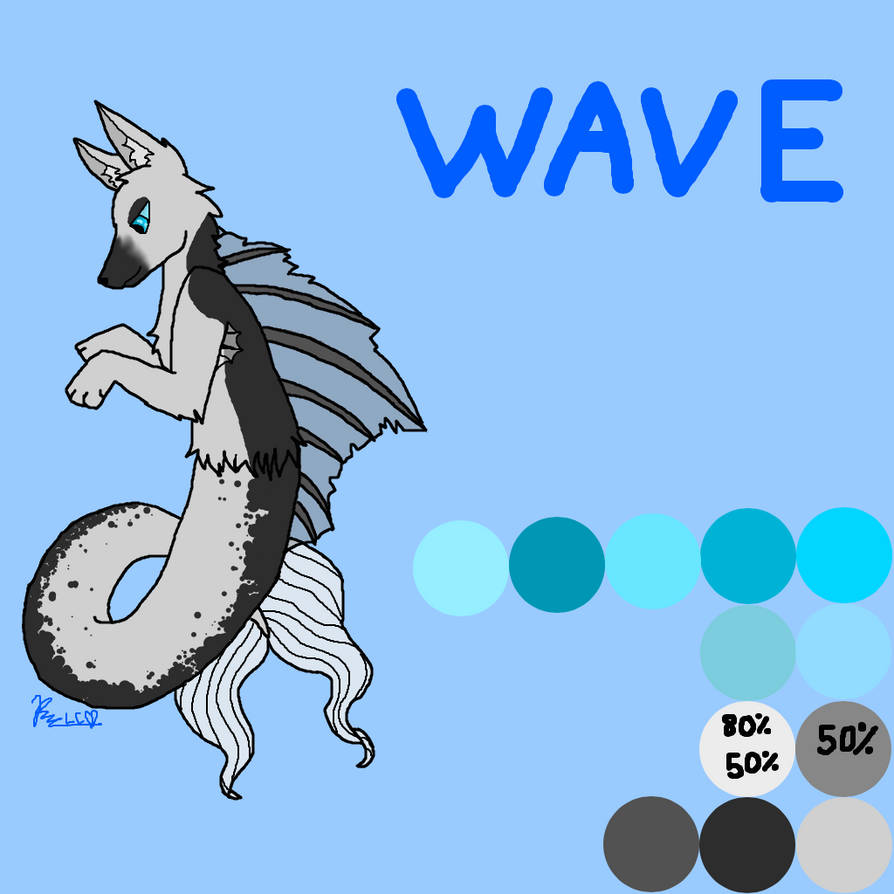 Wave *REF Sheet* by delcattylover469 on DeviantArt