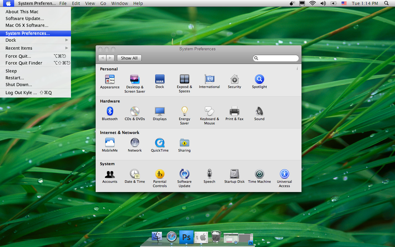 OSX Leopard for Objectbar v.2 by Jesusmaker on DeviantArt