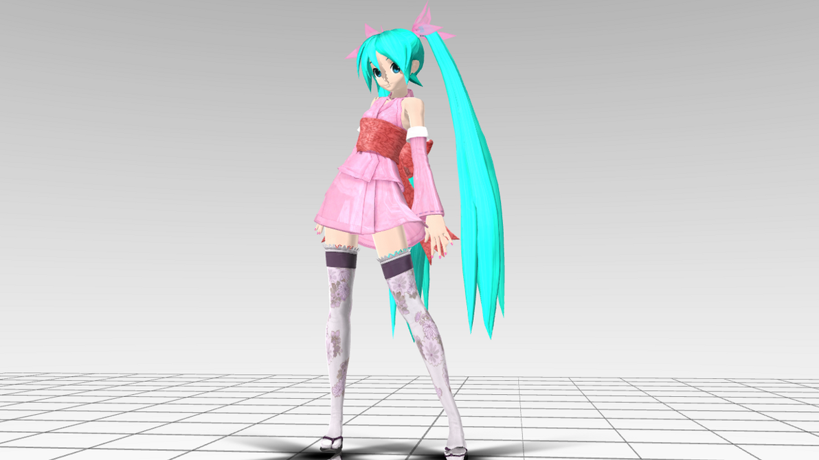 ...DT Elegant Miku DL... by Sushi-Kittie on DeviantArt