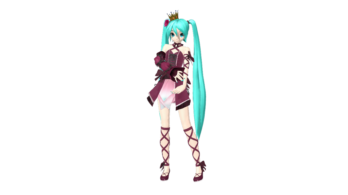 Dt Vintage Miku Dl By Sushi Kittie On Deviantart
