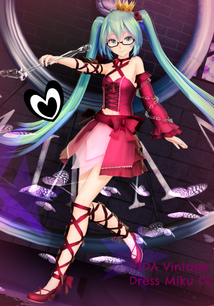 Mmd Tda Vtg Girls Hatsune Miku MikuMikuDance Vocaloid Clothing