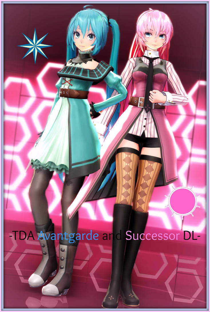 -TDA Miku Avantgarde and Luka Successor DL- by Sushi-Kittie on DeviantArt