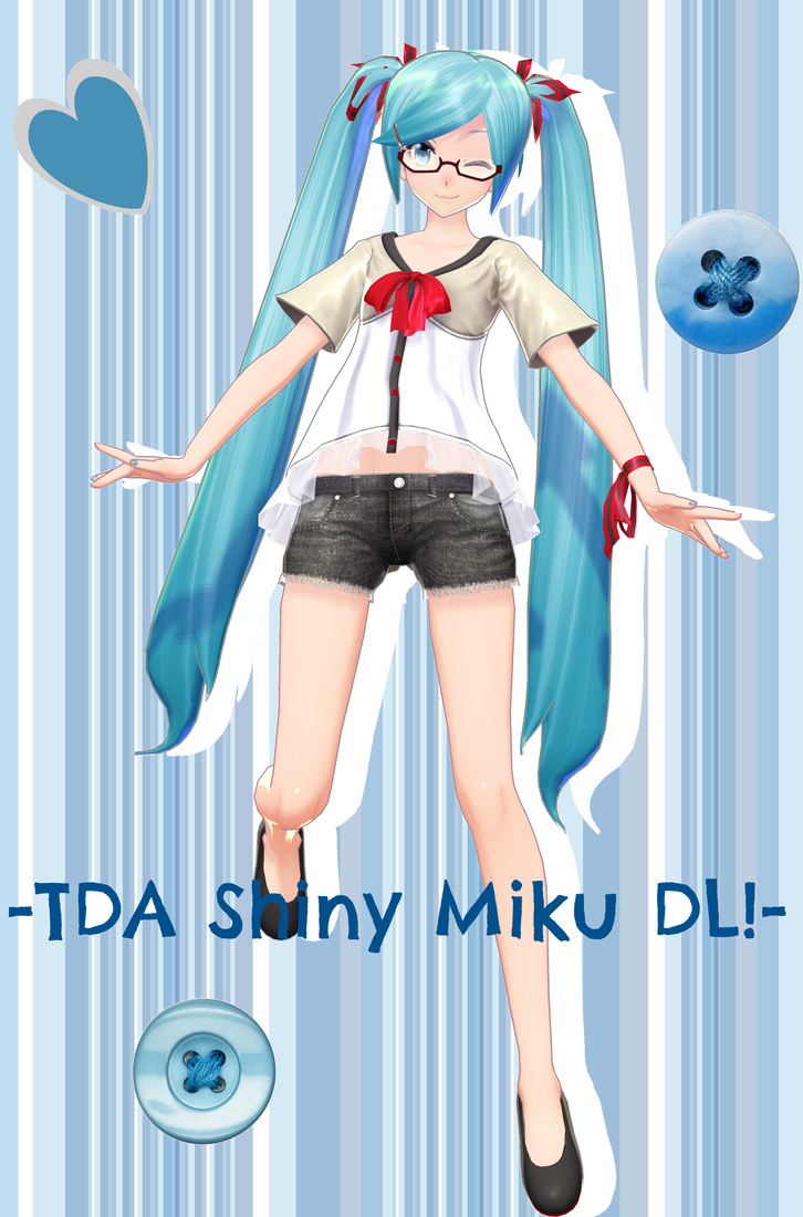 -TDA Shiny Miku DL- by Sushi-Kittie on DeviantArt
