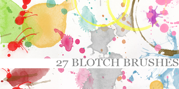 Blotch Brushes by Aless1984 on DeviantArt