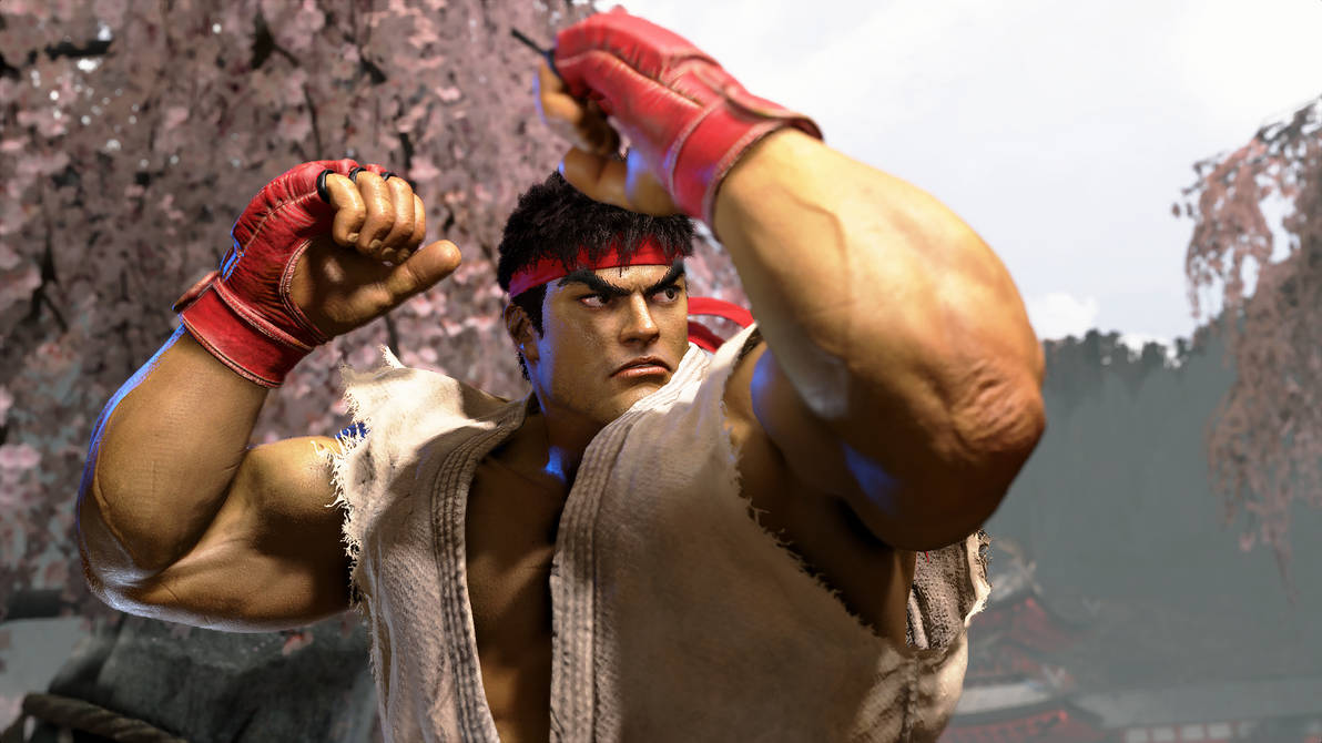 Classic Ryu - No Stubble by FlashDBC on DeviantArt