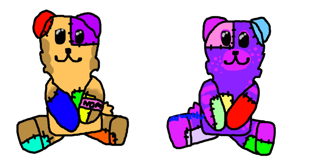 Teddy Bear YCH for PZfan9213 by AnazuluTheWolf on DeviantArt