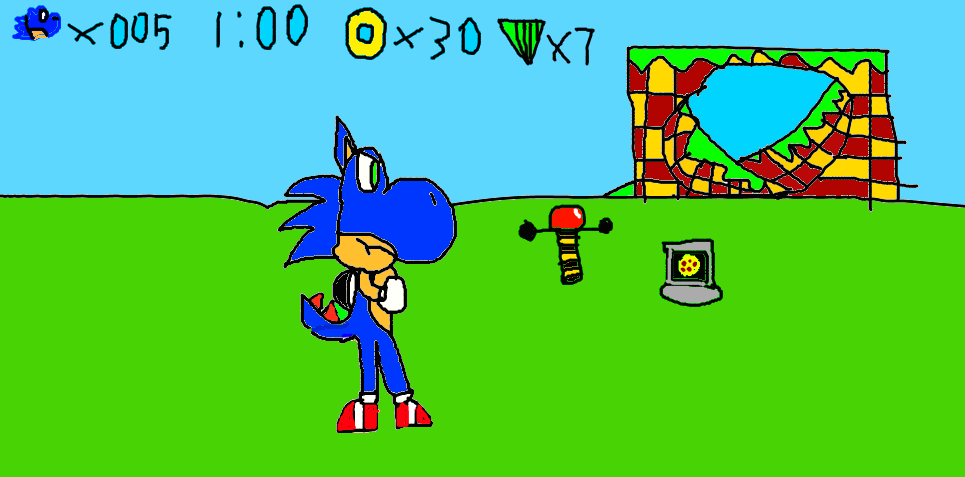 sonic yoshi by pokeboyofmario on DeviantArt