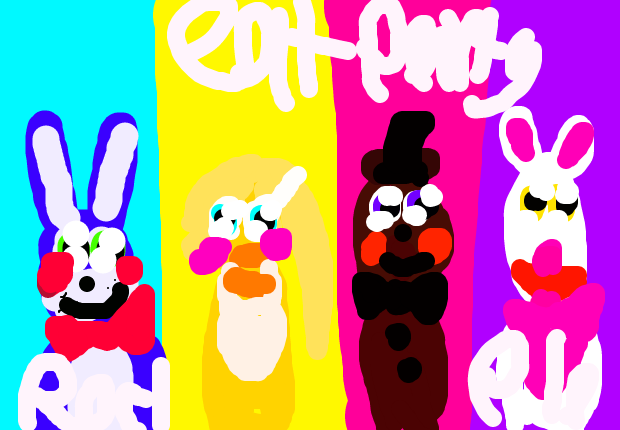 fnaf 2 poster by manglechica on DeviantArt