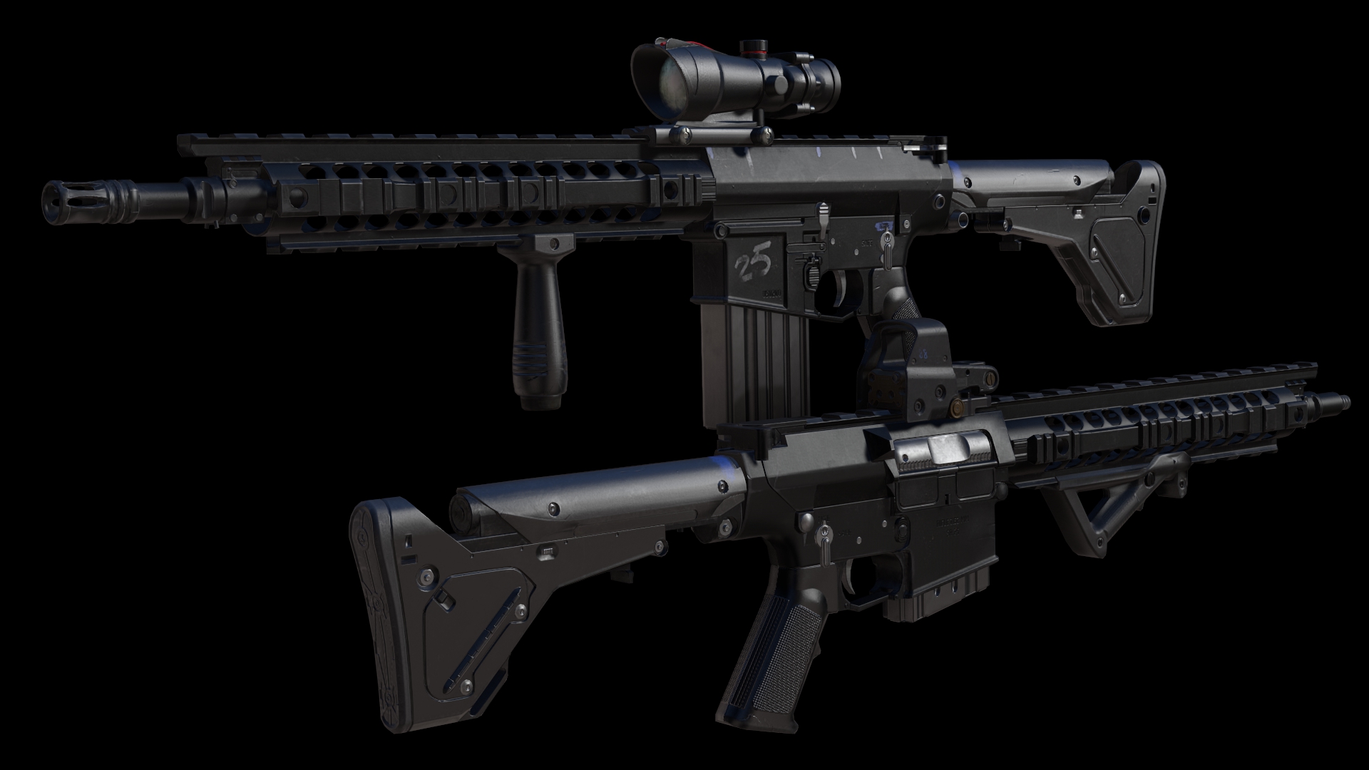 SR25 from Siege by AuditorChorny on DeviantArt