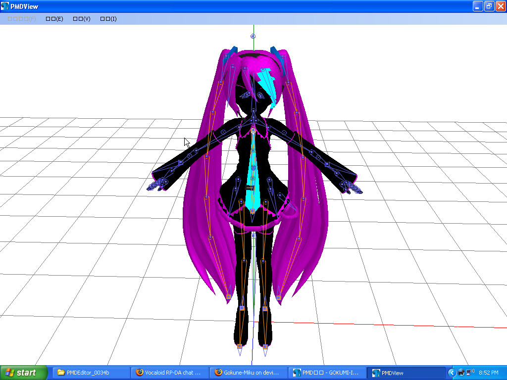 Gokune Miku- Ipod MMD model by Yowane-Kyoko on DeviantArt