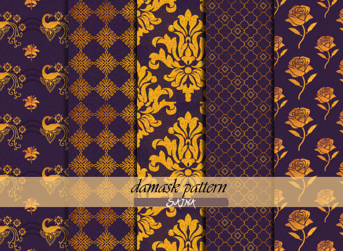Damask Patterns by s-a-i-n-a on DeviantArt