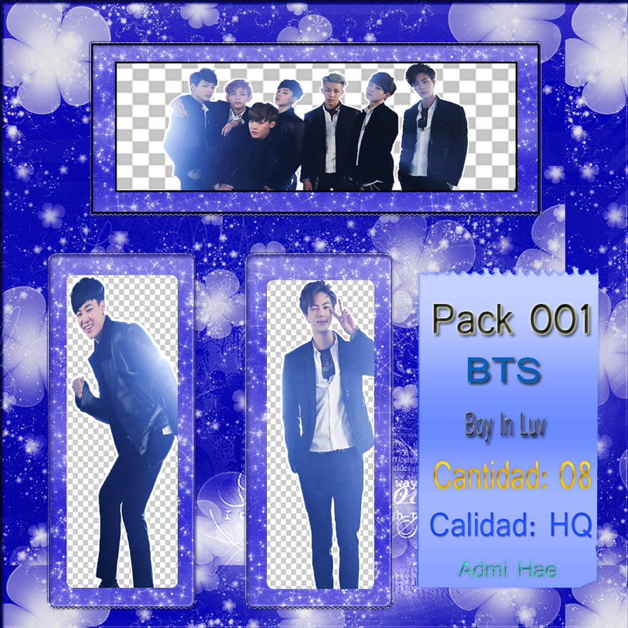 BTS- Pack PNG by DannyAdmiHae on DeviantArt
