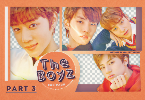 THE BOYZ [PNG PACK #3] by GiosylZhang by GiosylZhang on DeviantArt