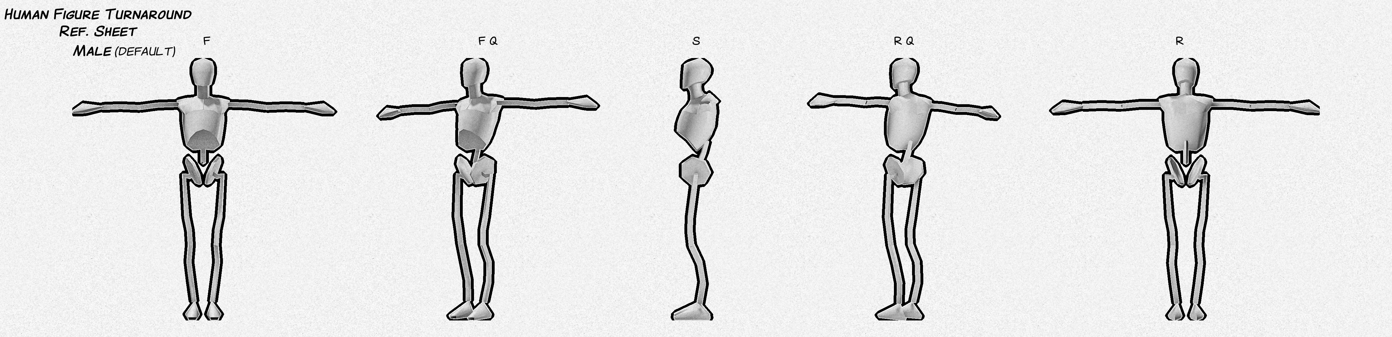 Other: Turnaround Reference Sheets (Downloadables) by vcubestudios on ...