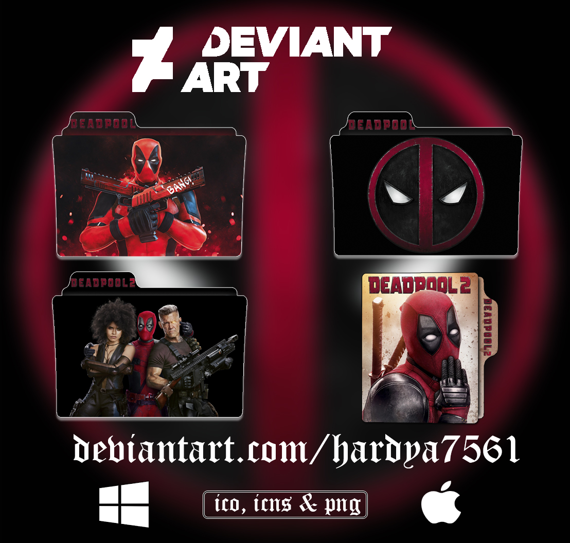 Deadpool Folder Icon by hardya7561 on DeviantArt