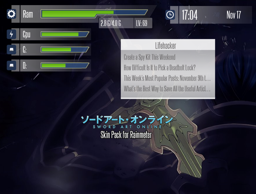 SAO Skin Pack by rdrag on DeviantArt