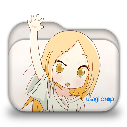 Usagi Drop folder icon by sytry07 on DeviantArt