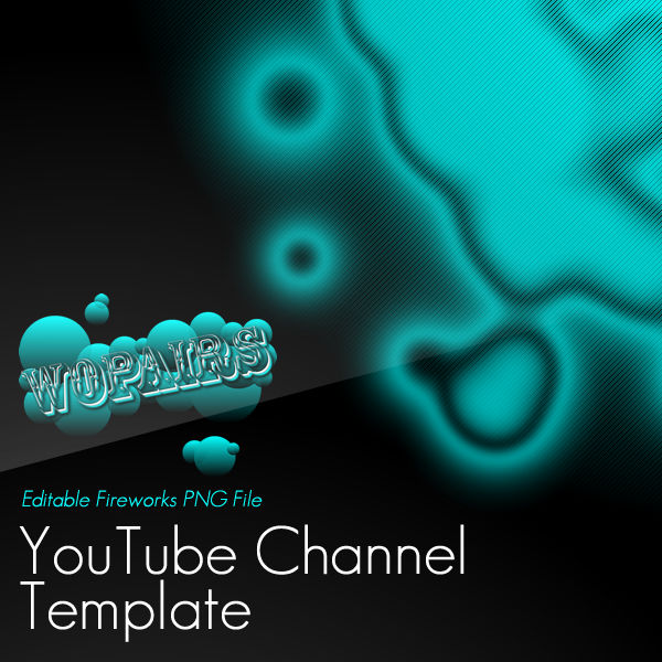 YouTube Channel Template by WoPairsGFX on DeviantArt